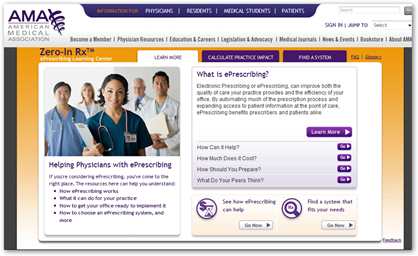 AMA Will Help you Choose and Learn About E-Prescribing - Medical Quack